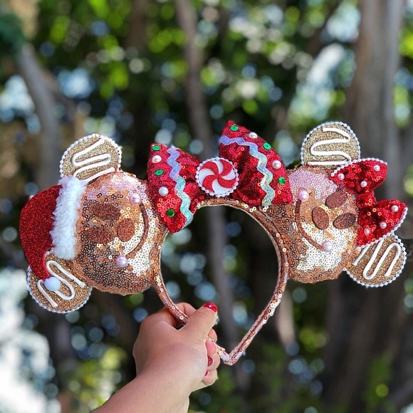 Queenofthekingdom | Accessories | Minnie Mickey Mouse Christmas Holiday ...